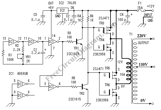 Aaron's Homepage Forum - Center-tapless DC-AC inverter switching plan