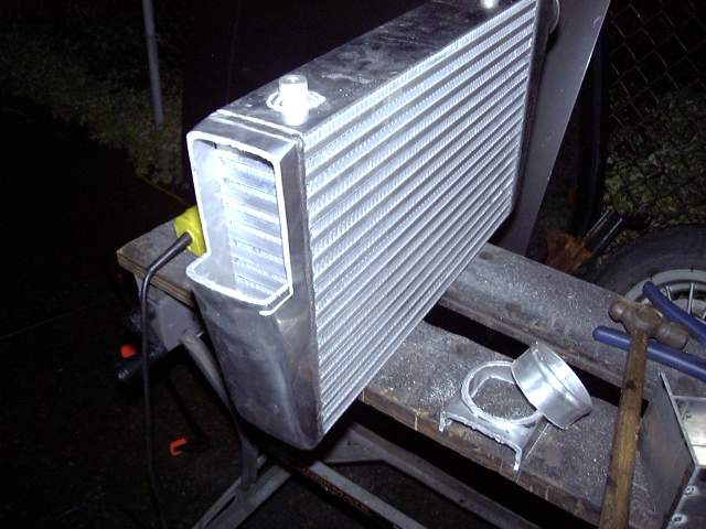 Project Tina, September 20th, 2006: Gauges, Intercooler and Piping ...